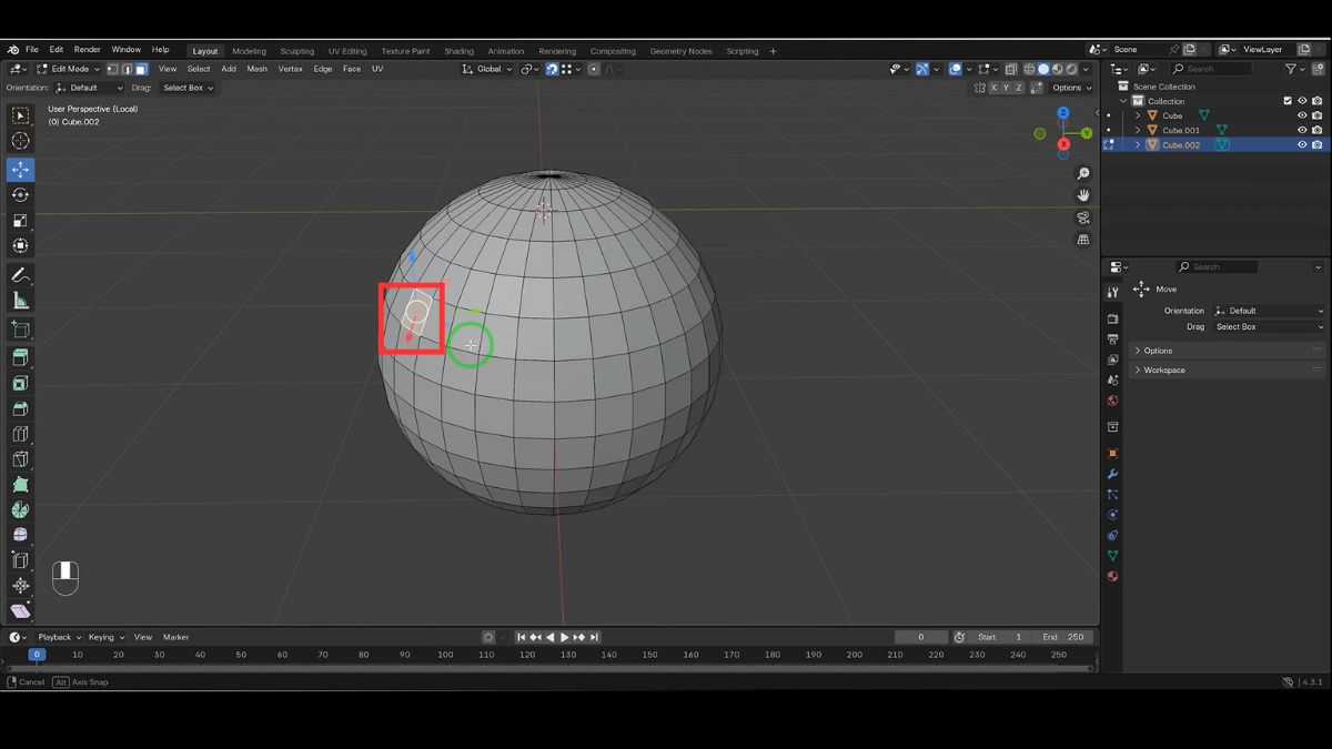 Hướng dẫn cách đục lỗ trong Blender đơn giản, dễ dàng
